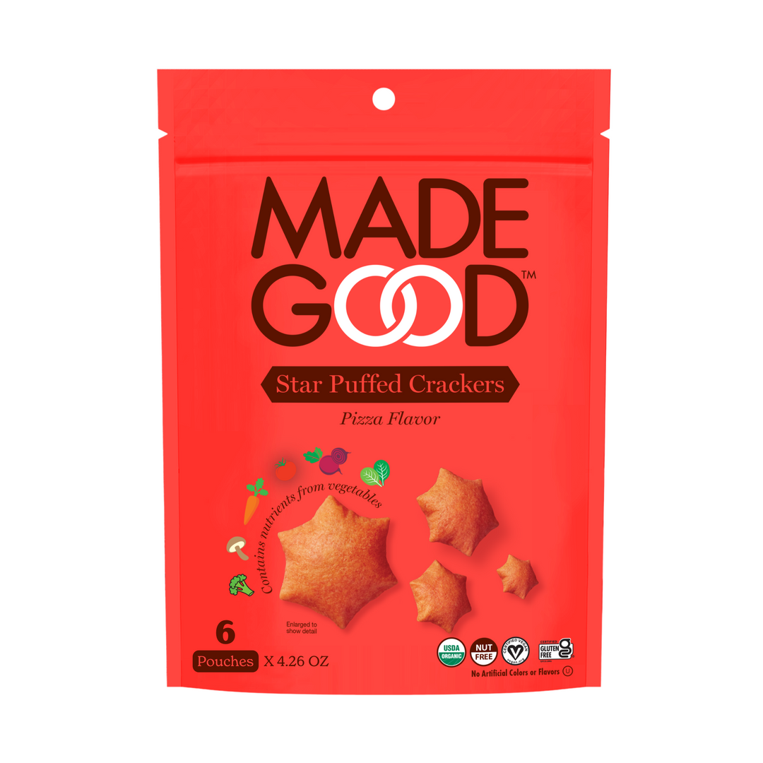 MadeGood Star Crackers | Organic, Gluten-free Snacks – MadeGoodFoods-USA