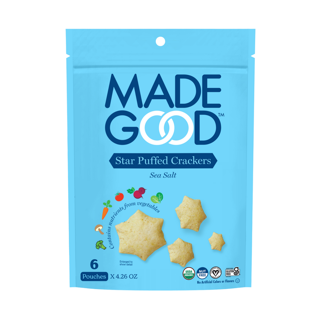 MadeGood Star Crackers | Organic, Gluten-free Snacks – MadeGoodFoods-USA