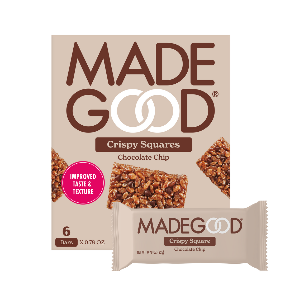 MadeGood Crispy Squares | Organic, Gluten-free, Vegan Snack ...