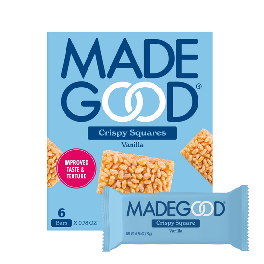 MadeGood Crispy Squares | Organic, Gluten-free, Vegan Snack ...