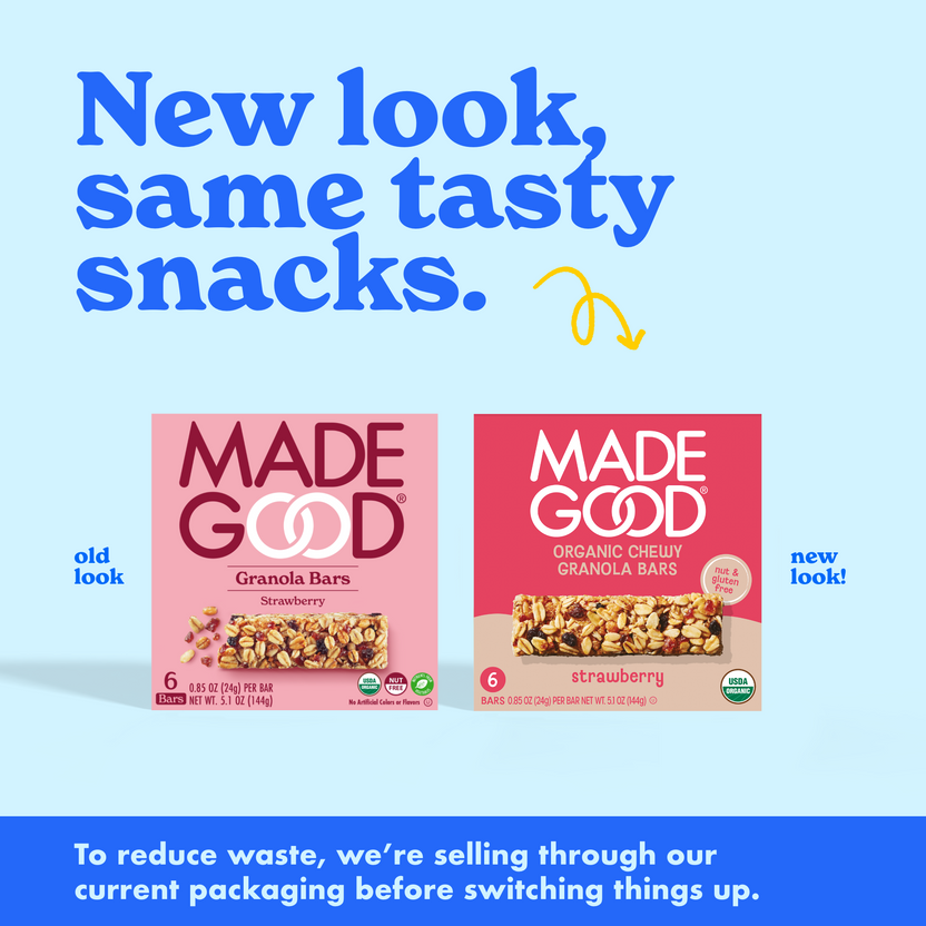 Strawberry Granola Bars – MadeGoodFoods-USA
