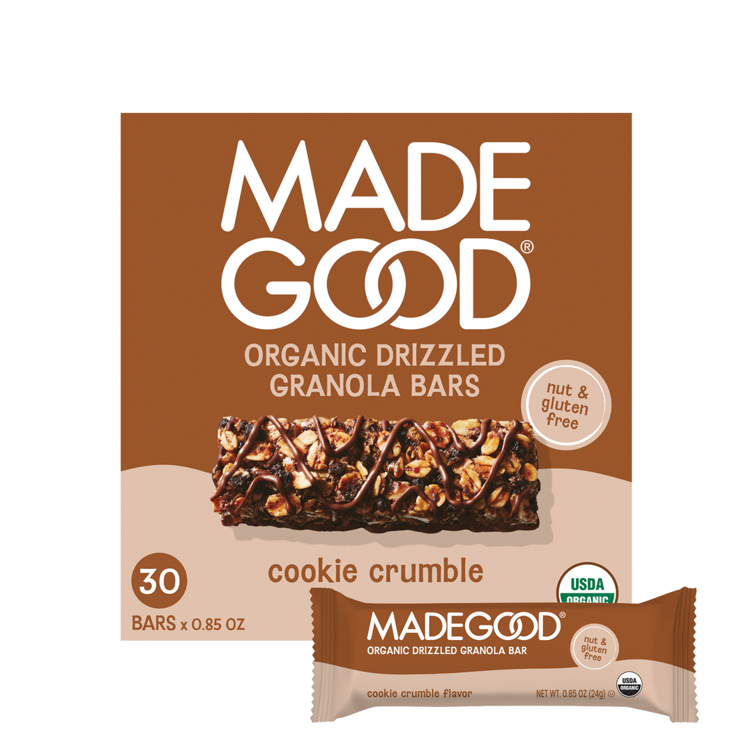 MadeGood Organic Granola Bars | Gluten-free Snacks – MadeGoodFoods-USA